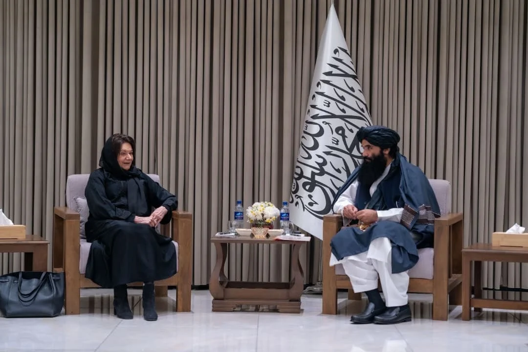 UN Delegation Holds Talks With Sirajuddin Haqqani in Kabul