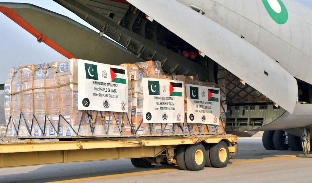 Pakistan Supports Humanitarian Efforts and Relief in Gaza